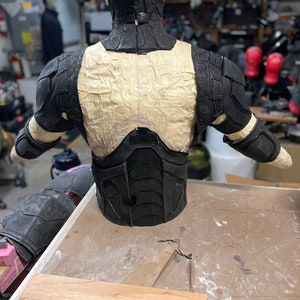 Undersuit Under Armor Latex Body Armor Flexible Detailed Inner ...