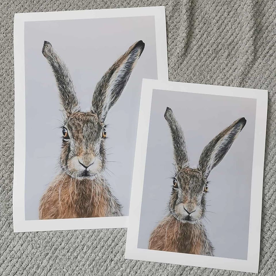 Harriet Hare Limited Edition Print Giclee Fine Art Print 2 - Etsy