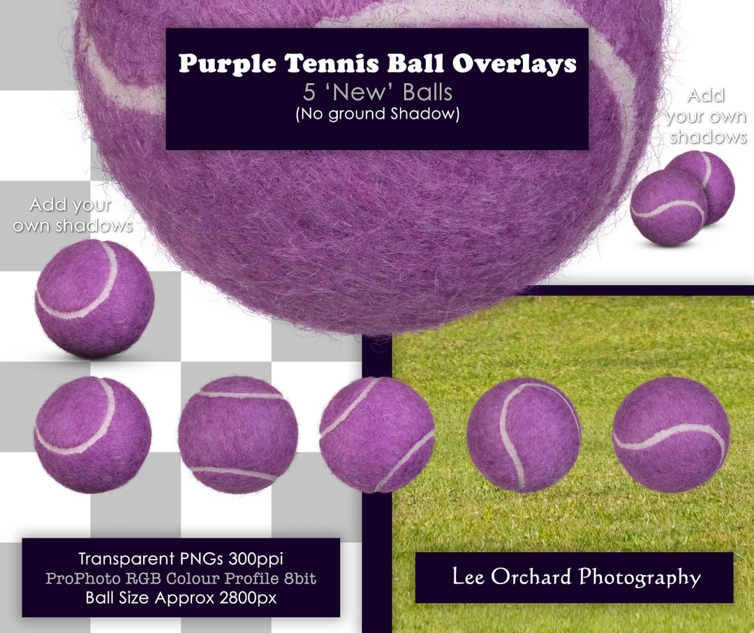 Sports Ball Overlay : 'new' Tennis Ball PNG No Shadow - Etsy