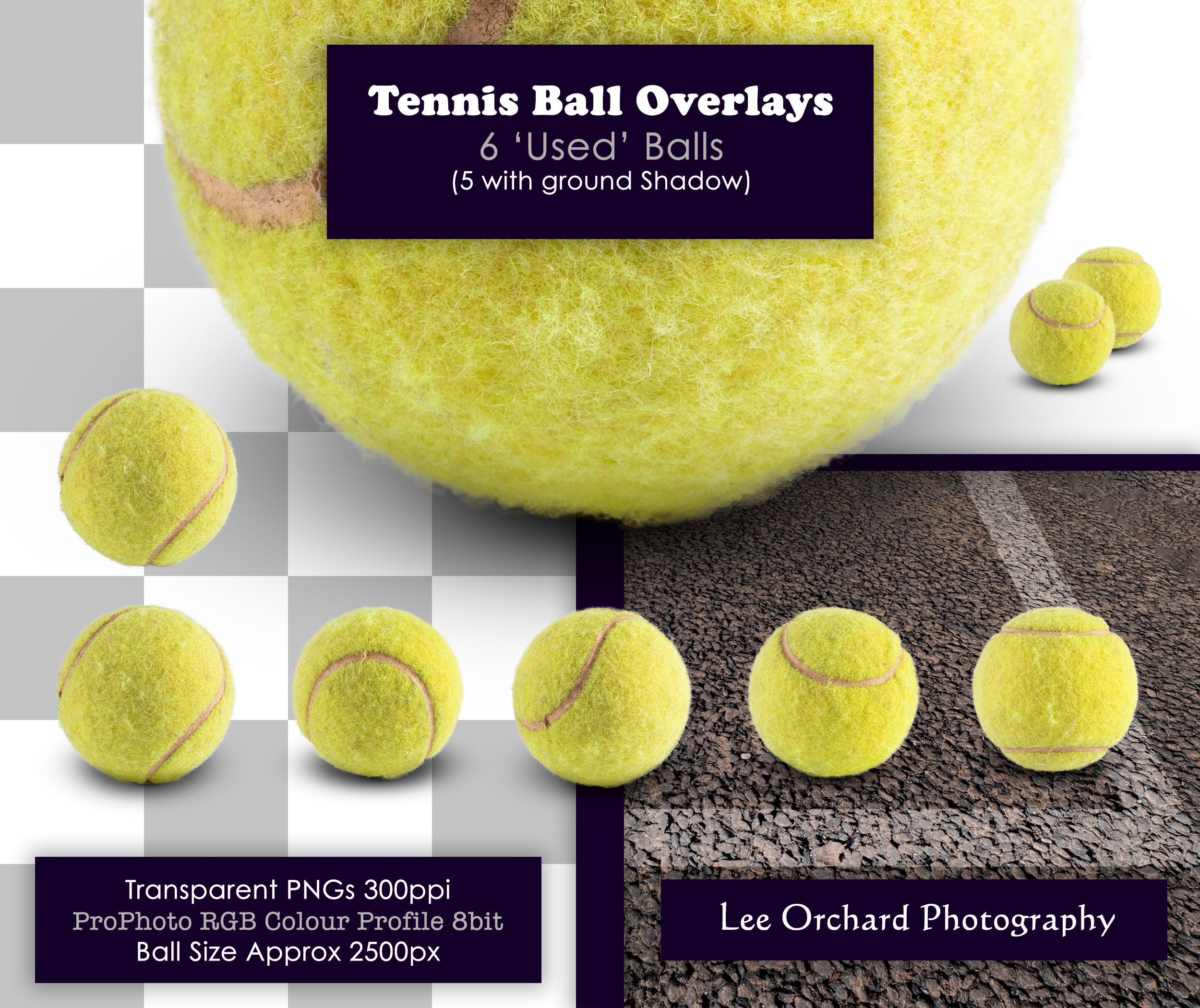 Sports Ball Overlay : 'used' Tennis Ball PNG - Etsy