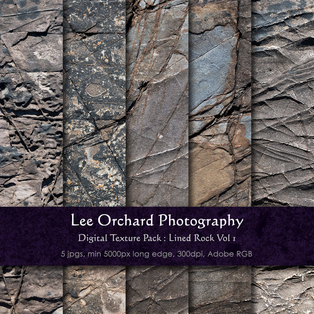 Large Digital Textures : Lined Rock Vol 1 Digital Paper / Digital ...