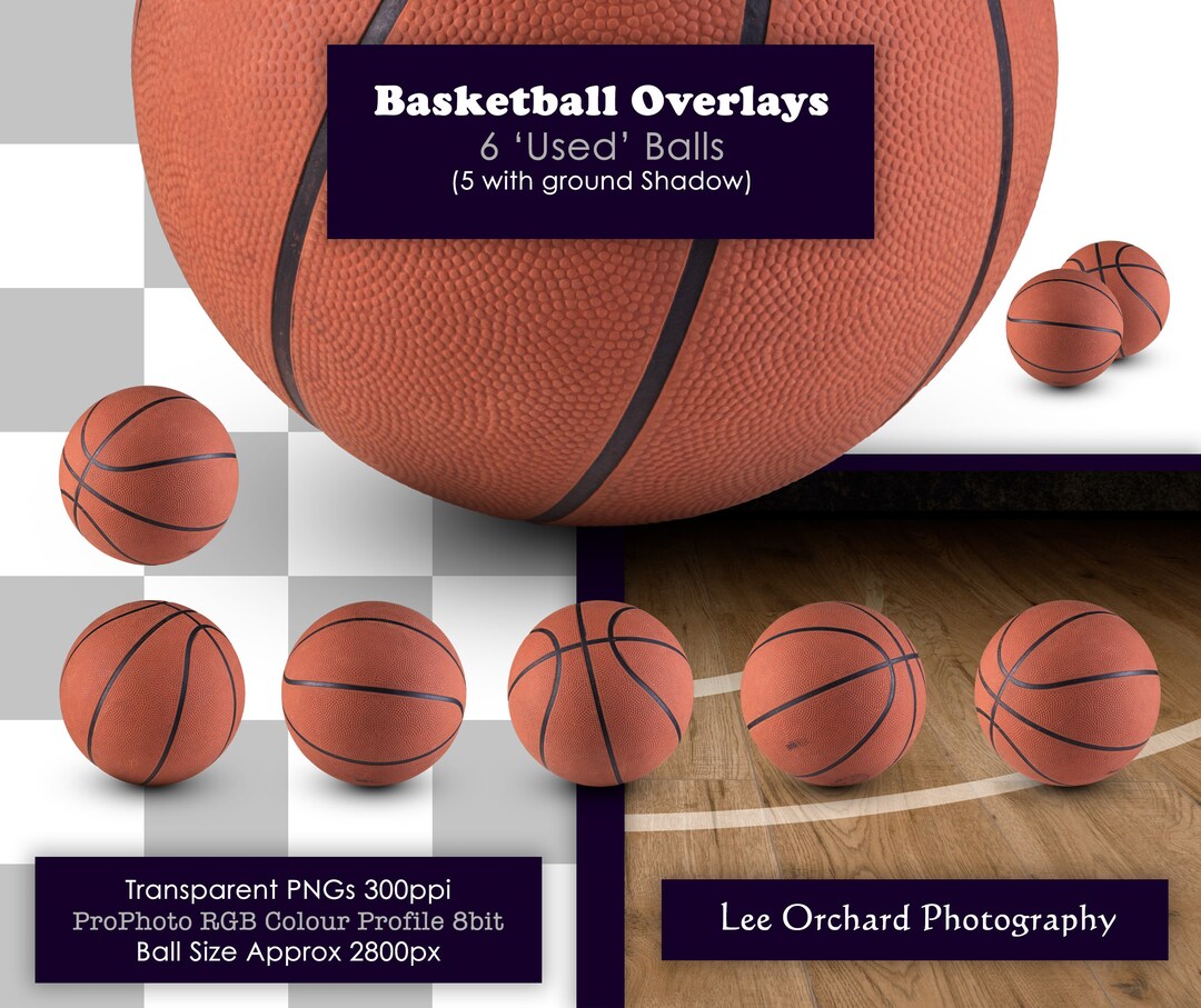 Sports Ball Overlay : 'used' Basketball Ball PNG - Etsy