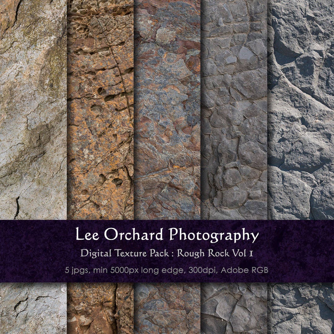 Large Rock Digital Textures : Rough Rock Vol 1 || Digital Paper ...