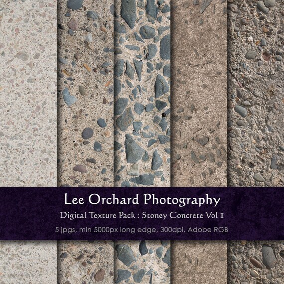 Large Stoney Digital Textures : Stoney Concrete Vol 1 | Etsy