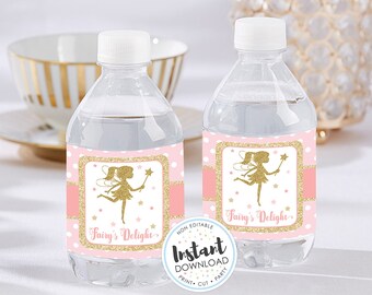 Fairy Bottle Labels | Etsy