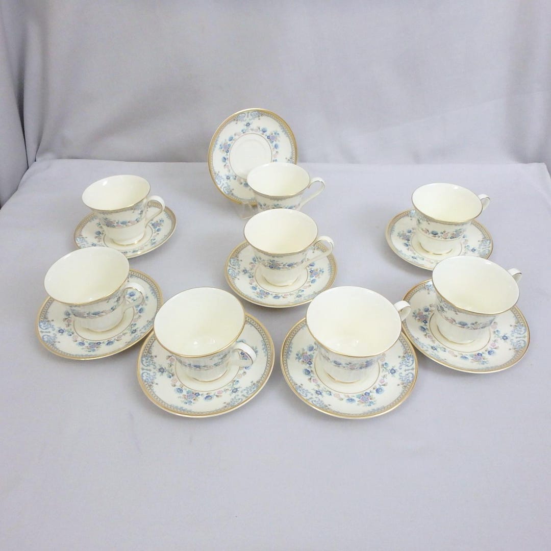 Set of 8 Minton Avonlea Cup and Saucer Sets; Bone China - Etsy