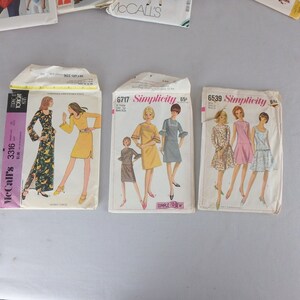 10 Retro Mod Dress and Separate Sewing Patterns 1960s & 1970s - Etsy