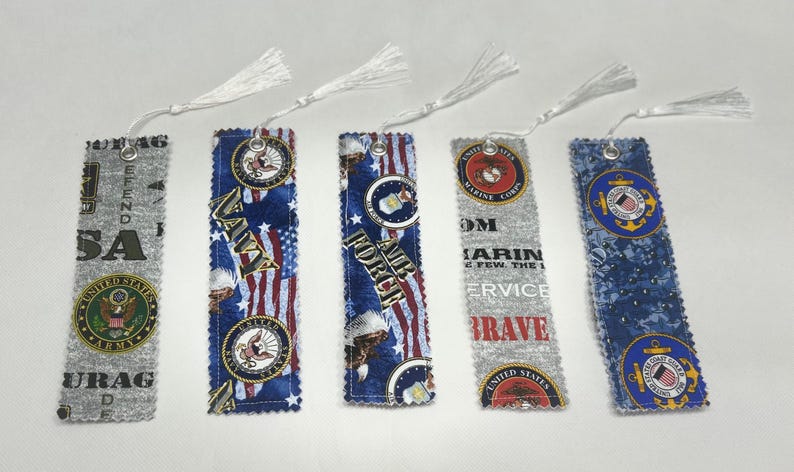 Bookmark- Police and Firefighter - Etsy