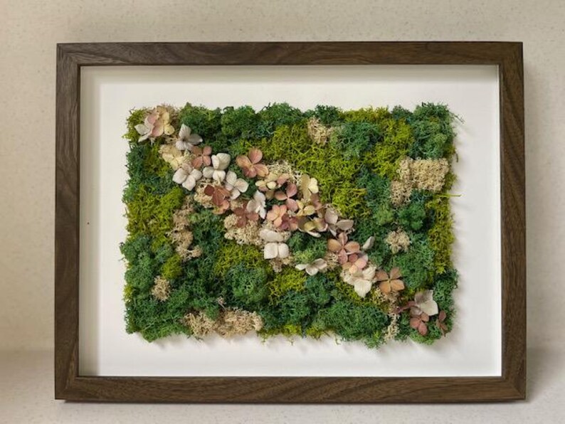 Moss Decor, Preserved Moss Wall, Moss Wall Art, Living Wall, Moss Frame ...