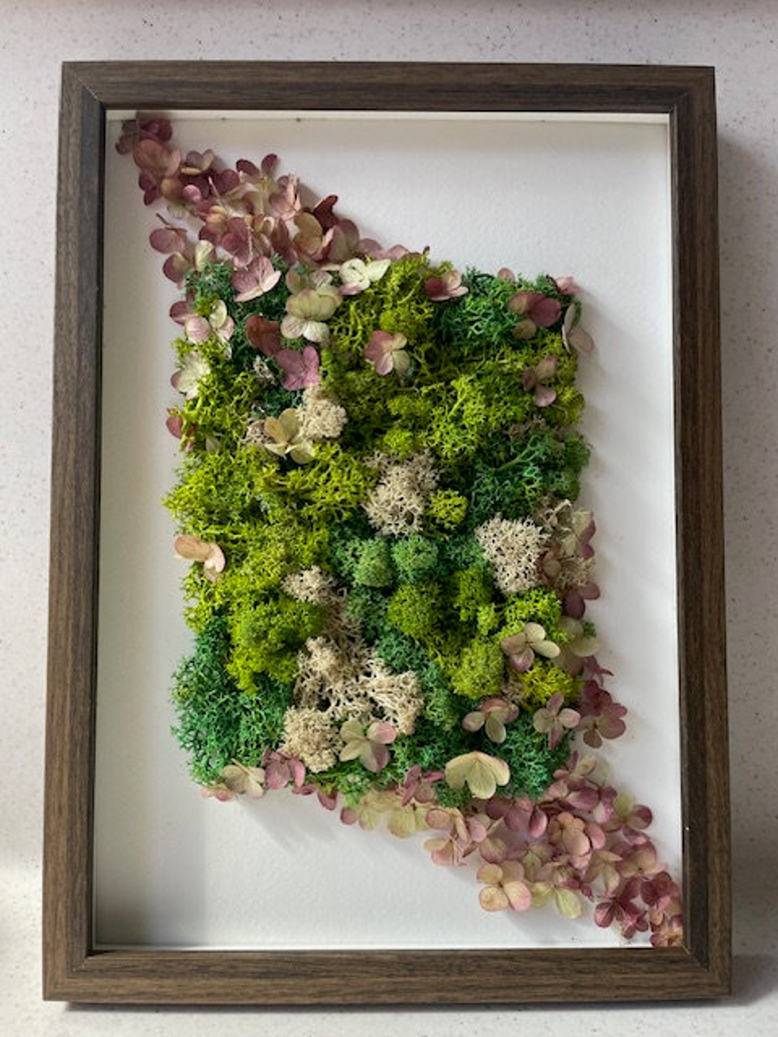 Moss Decor, Preserved Moss Wall, Moss Wall Art, Living Wall, Moss Frame ...