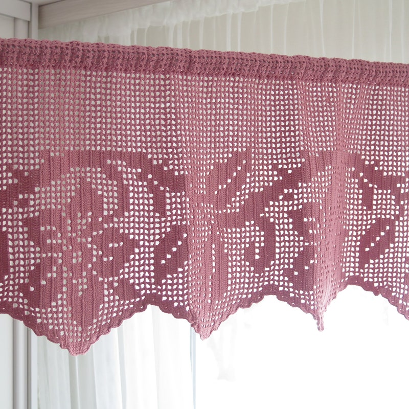 Crocheted Valance - Etsy