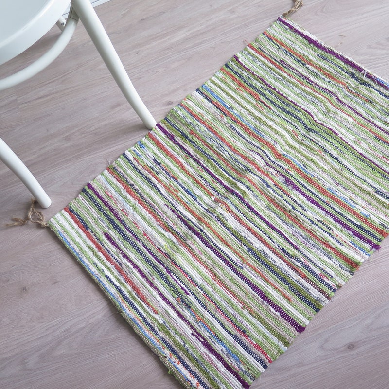 Scandinavian Rag Rug - Etsy