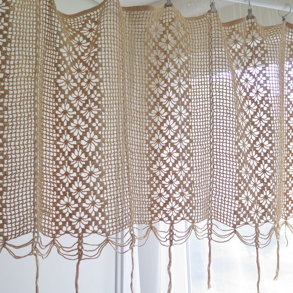 Crochet Valance - Etsy