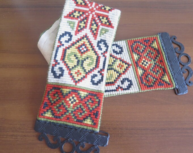 Embroidered Wall Decor, Wall Hanging Scandinavian Home Interior, Long ...