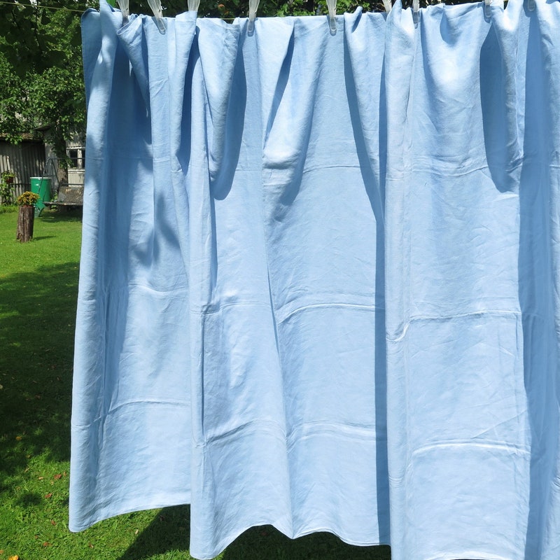Blue Table Cloth - Etsy