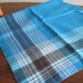 Blue Checked Table Cloth by Finlayson, Woven Table Cloth Swedish ...