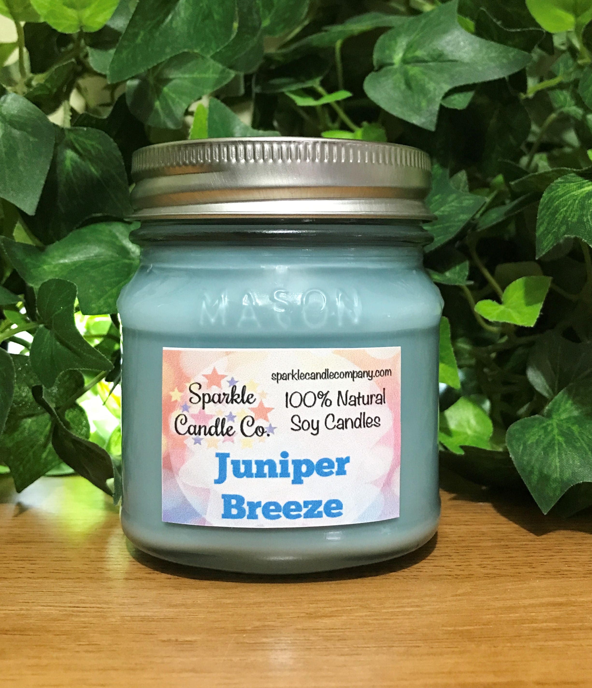 Soy Candle JUNIPER BREEZE Natural Candle Clean Scent | Etsy