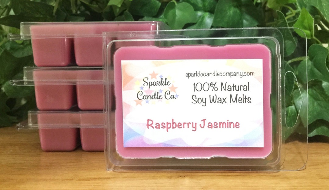 RASPBERRY JASMINE Soy Wax Melts Scented Wax Melts Soy - Etsy