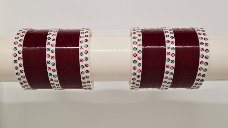 Traditional Bridal Chura, Indian Bangles, Red Dotted Chura, Red Punjabi ...