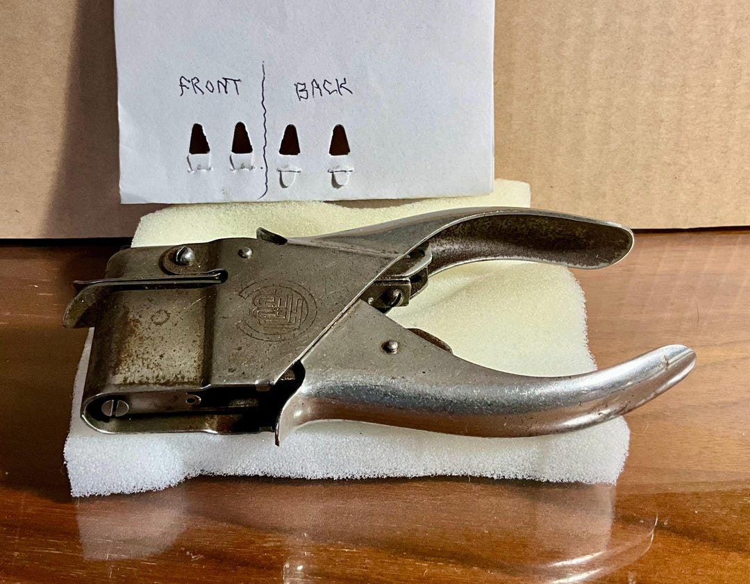 Antique Paper Fastener, Bump Paper Fastener, Secures Paper Without ...