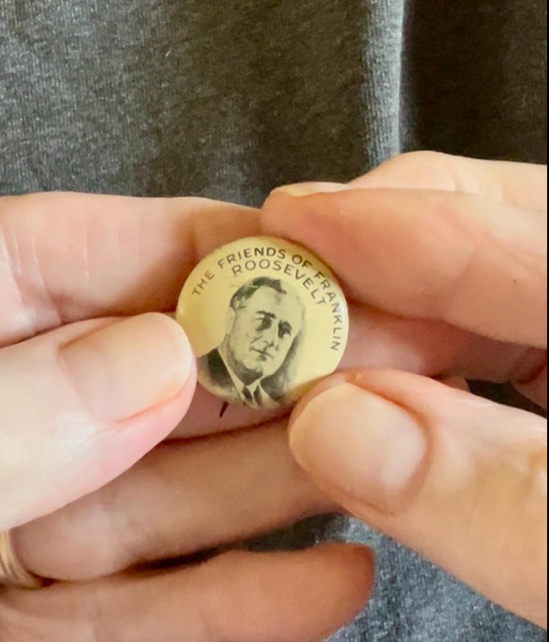 1936 Franklin D. Roosevelt Campaign Pin: Friends of FDR, Original - Etsy
