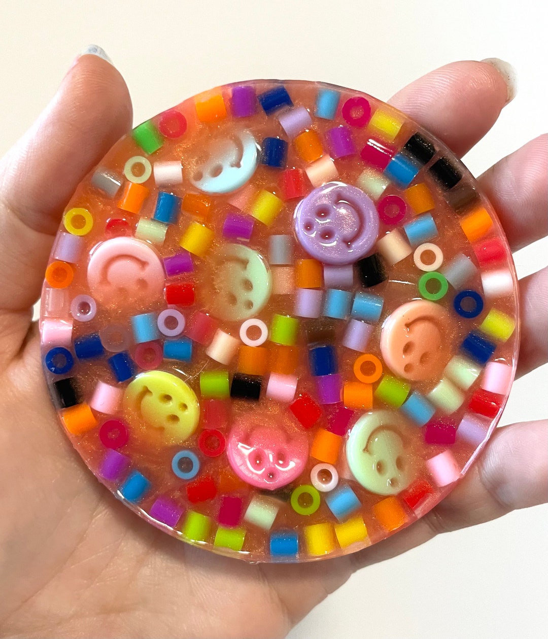 All Smiles Silicone Picky Pad (hard Version) Picking Fidget Toys Perler ...