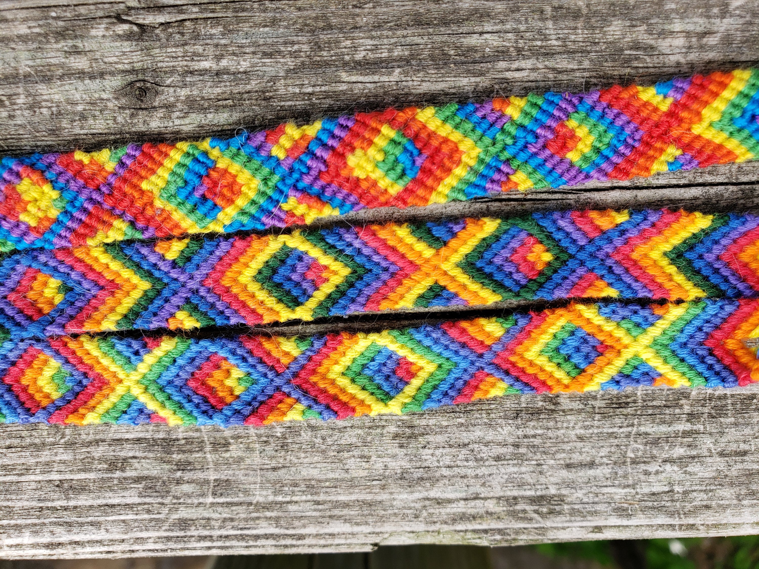 Multicoloured Friendship Bracelet 6 Colours - Etsy