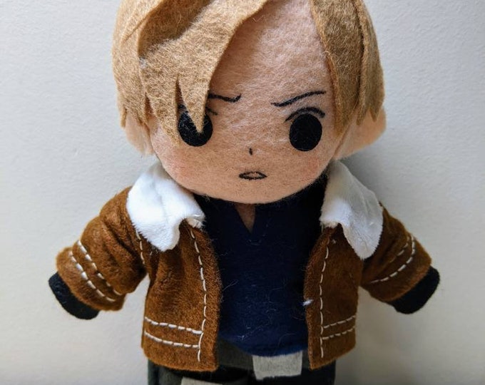 RE4 Leon S. Kennedy Handmade Plush - Etsy
