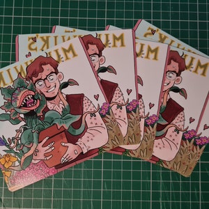 FEED ME Audrey II and Seymour Krelborn Little Shop of Horrors Fan Print ...