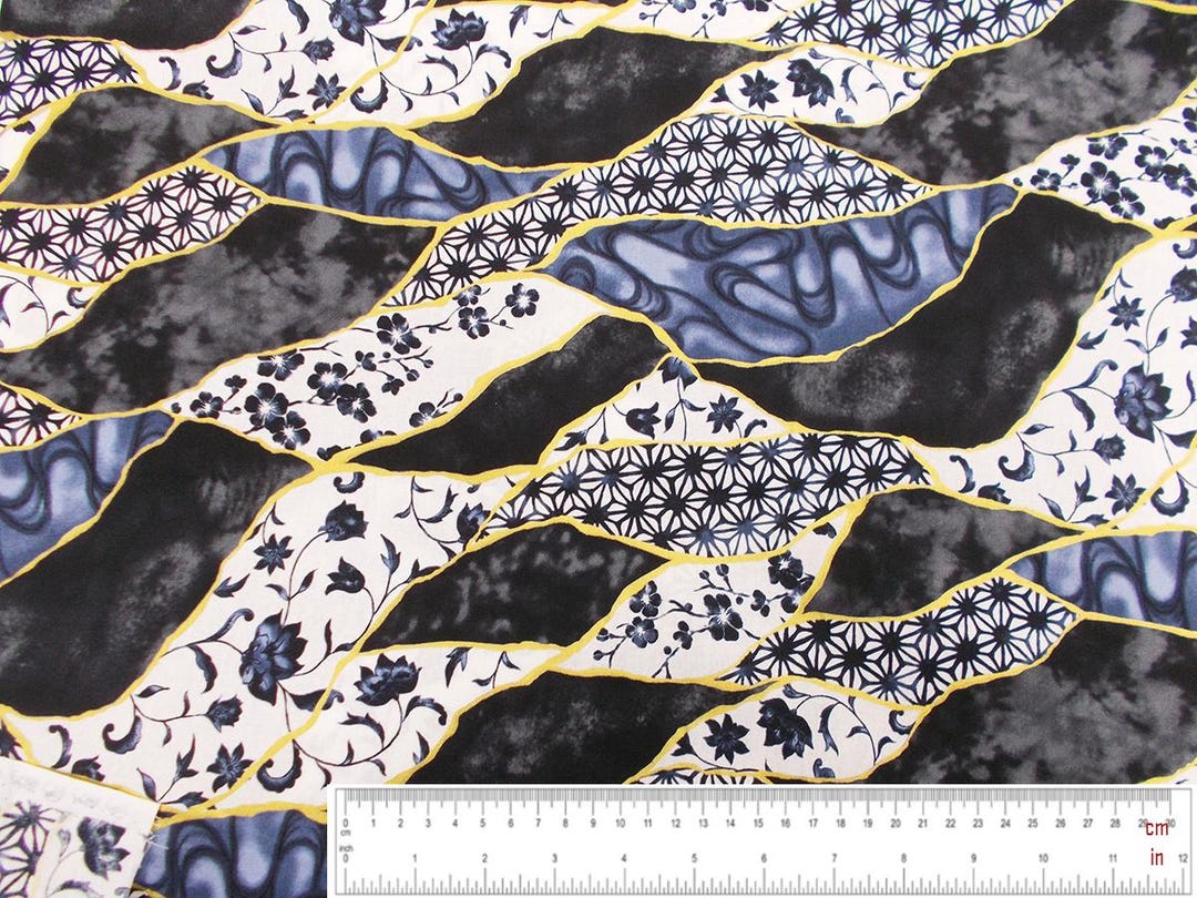 Japanese Unique Fabric "kintsugi Story" 3 Colors, Sale by 50cm ...