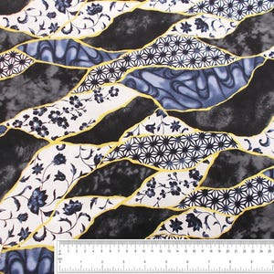 Japanese Unique Fabric "kintsugi Story" 3 Colors, Sale by 50cm, Japanese Fabrics, Kintsugi ...