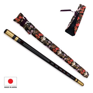 Japanese Shinobue Bag, Shinobue Carrying Case, Elegant Shinobue Case ...