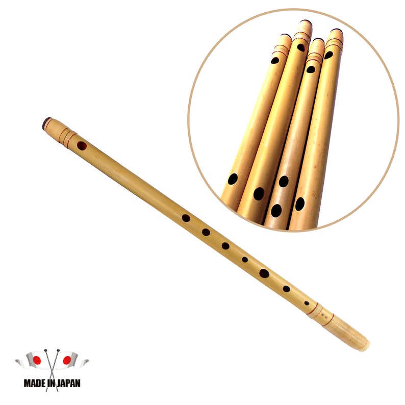 Japanese Shinobue Bamboo Flute Shinonome Model | Western Scale Uta ...