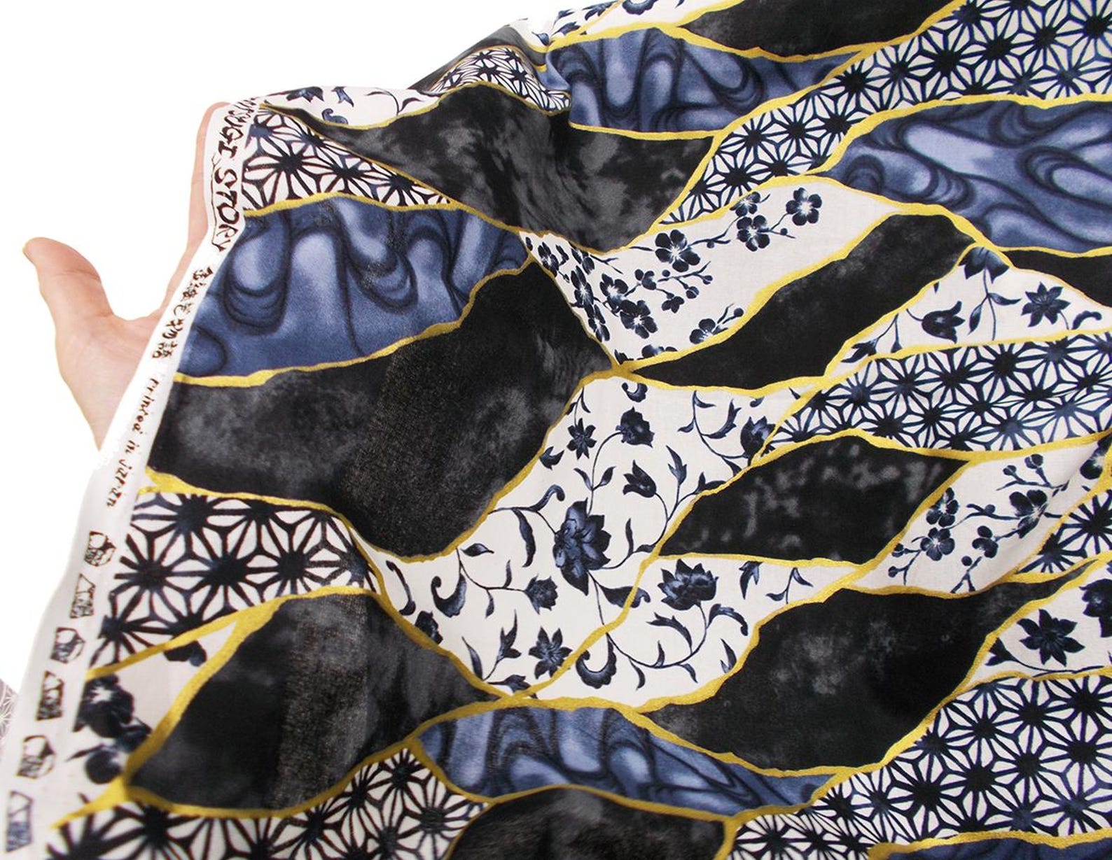 Japanese Unique Fabric "kintsugi Story" 3 Colors, Sale by 50cm ...