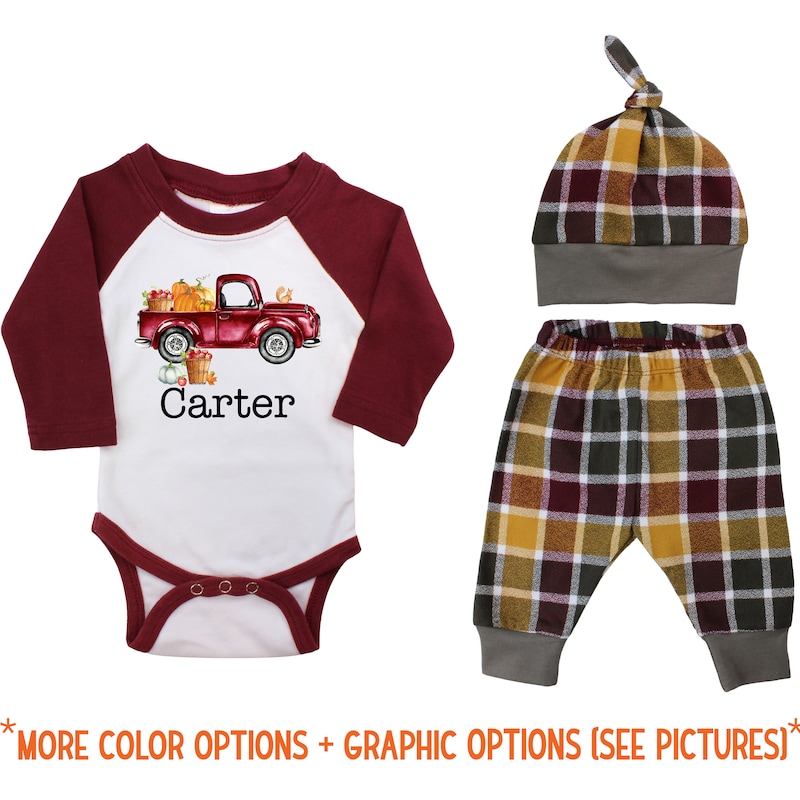 Baby Boy Fall Outfit - Etsy