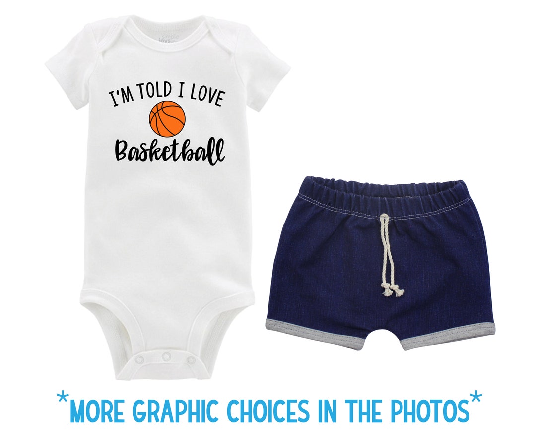 Basketball Boy Shorts Outfit Going Coming Home Outfit Team Personalized ...