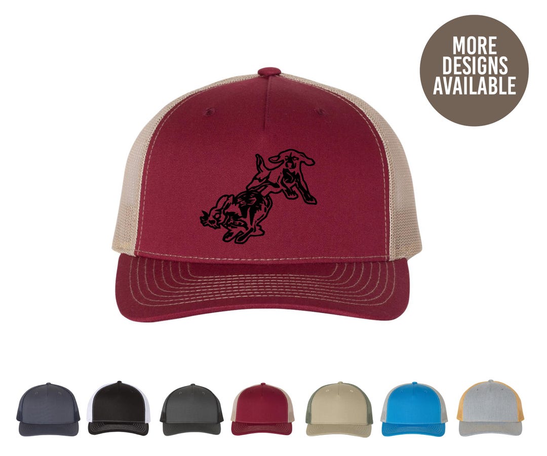 Rabbit Hunting Snapback Trucker Richardson Hat Hunting Beagle Pup ...
