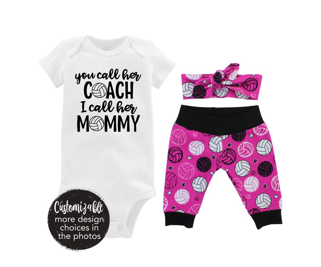 You Call Her Coach I Call Her Mommy Girl Baby Going Coming Home Outfit ...