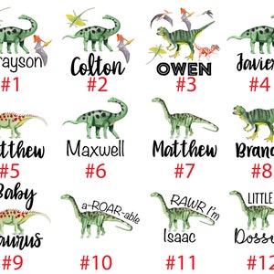 Boy Dinosaur Outfit Personalized T-rex Tyrannosaurus Triceratops Boy ...