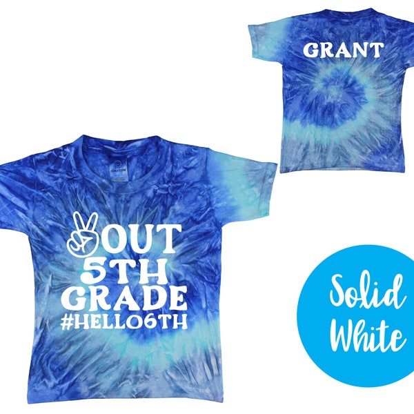 Peace Out Fifth Grade - Etsy