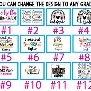 Watch Out Preschool Grade Here I Come Pre-k Grade Personalized Back to ...