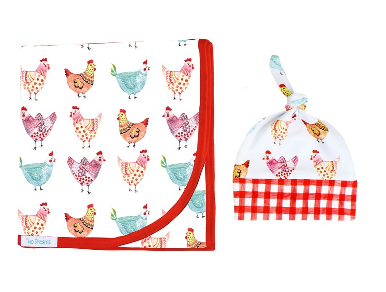 New to the Flock Baby Girl Coming Home Outfit Farm Barn Chicken Baby ...