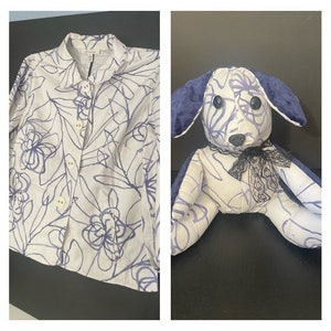 Memory Stuffies Made From Loved Ones Clothing - Etsy