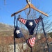 Crochet Bikini Set High Hip AMERICA American Flag Bikini - Etsy