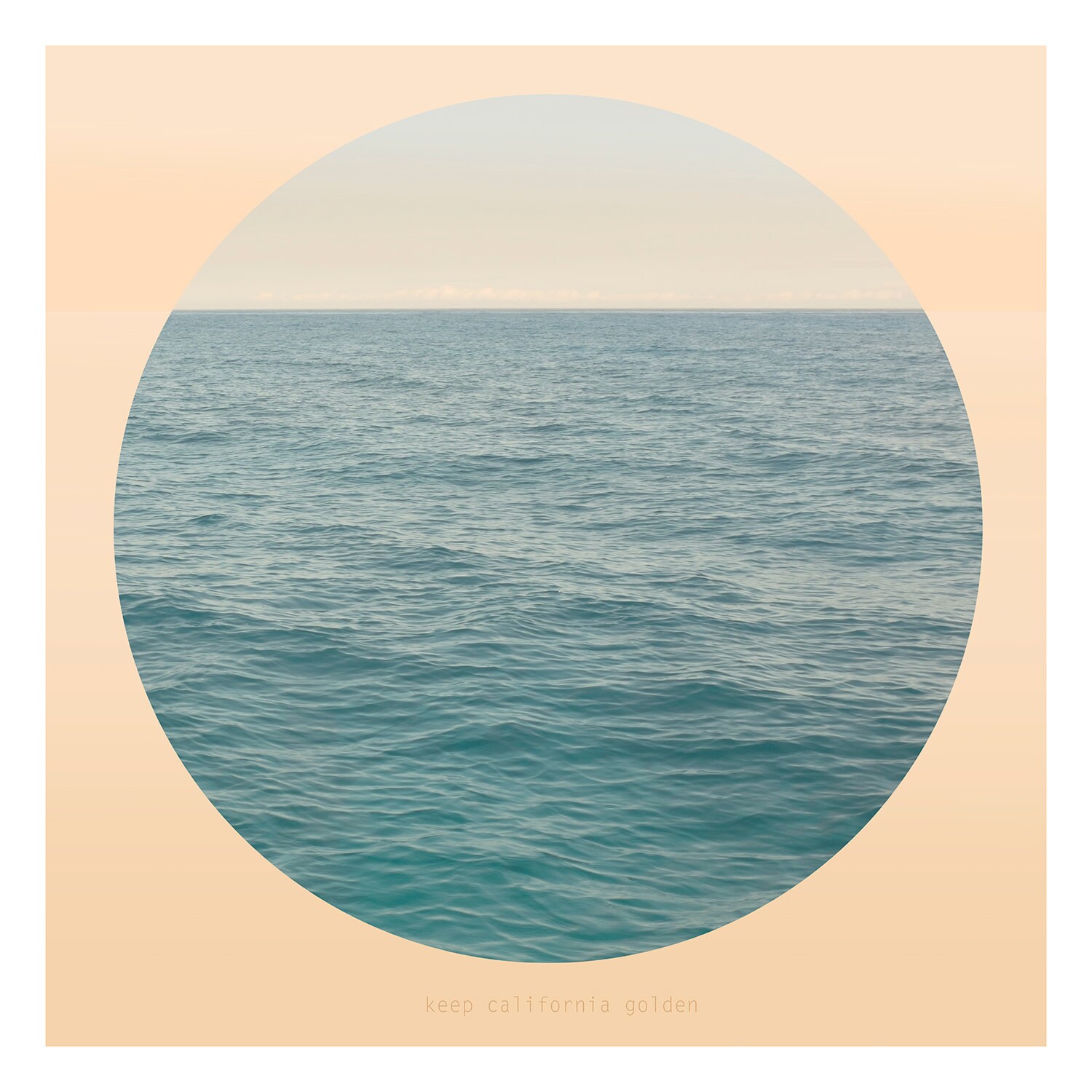 Ocean Art, Circle Art, Circle Print, Nautical Decor, Artwork, Tropical ...