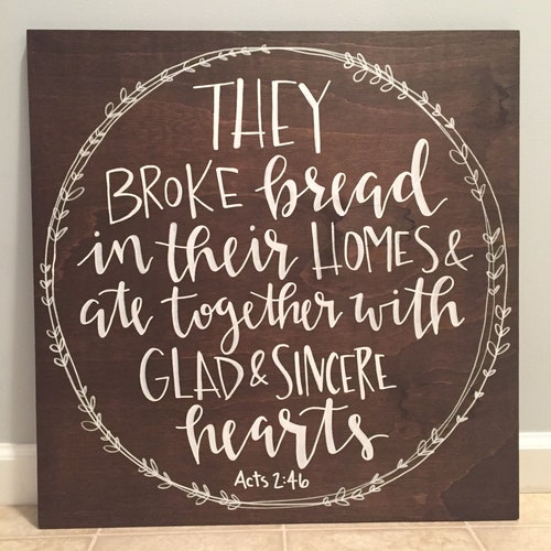 Home Décor Wall Décor 8x8 hand-lettered signs etna.com.pe