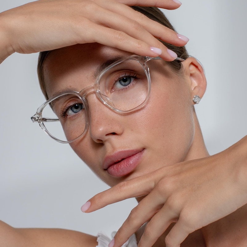 Chrome Hearts Clear Glasses - Etsy