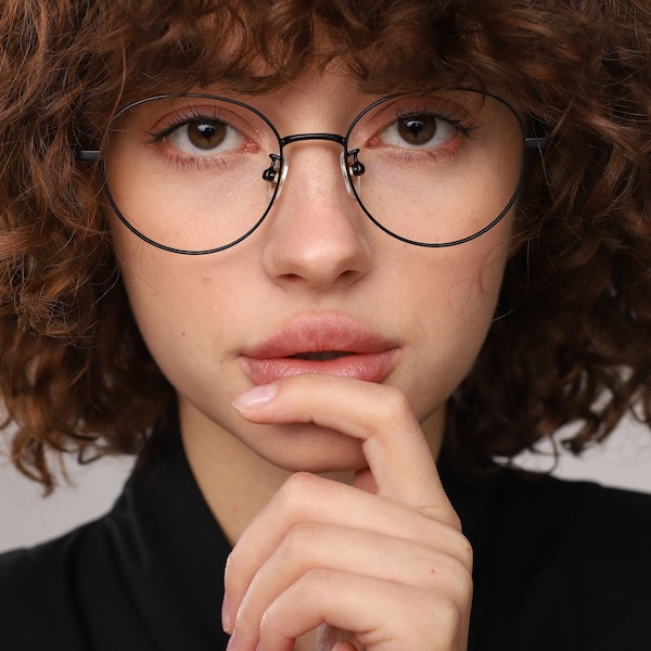 Round Lens Glasses - Etsy