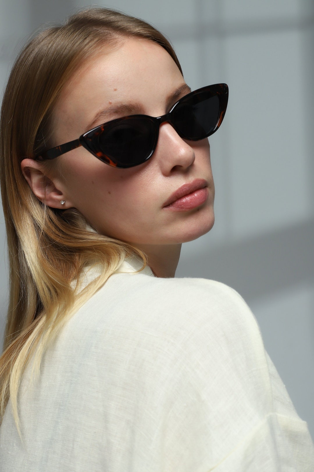 Cat Eye Sunglasses Women With Polarized Lenses - Etsy