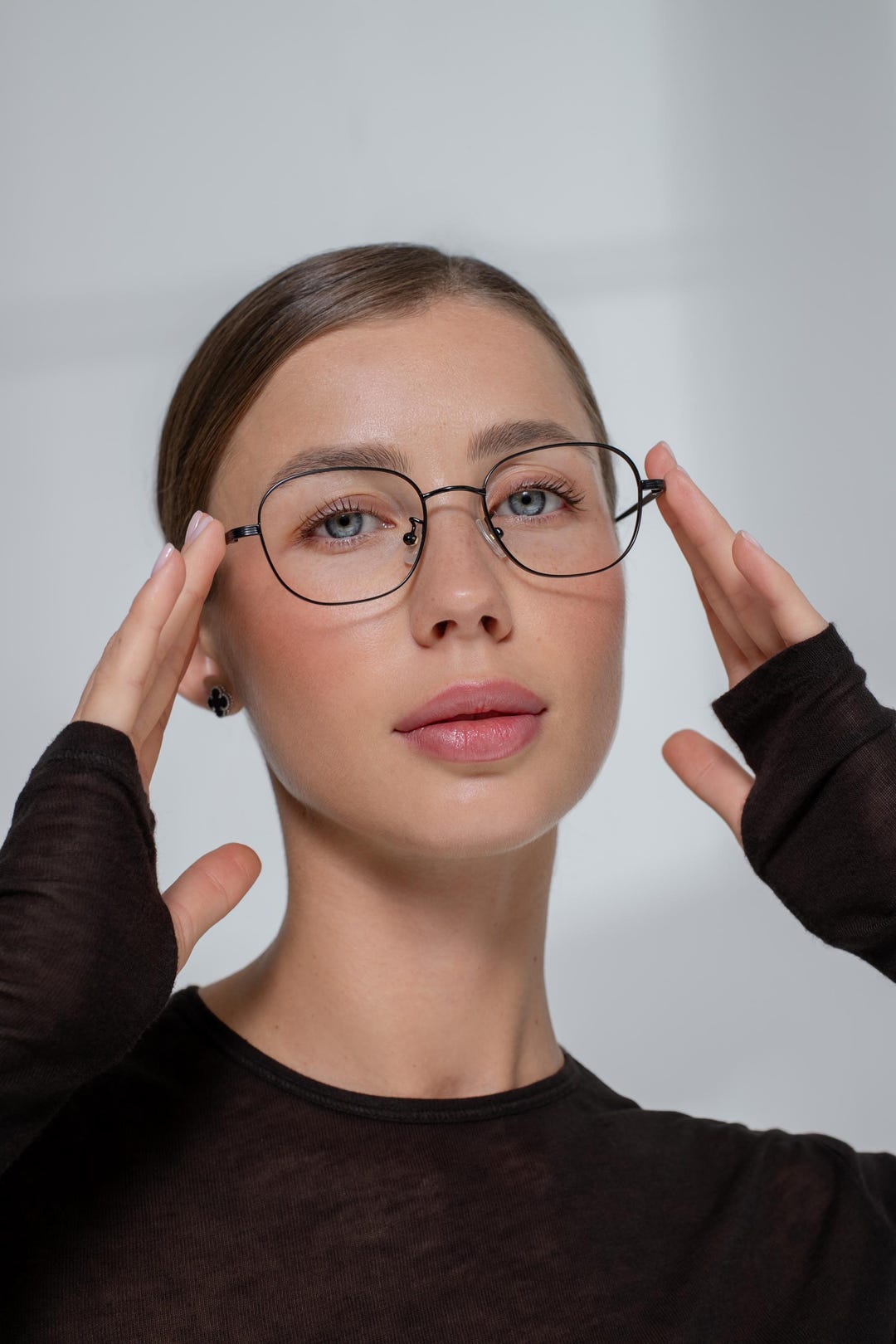 Small Round Square Eye Glasses Frames Women | Prescription, Non ...